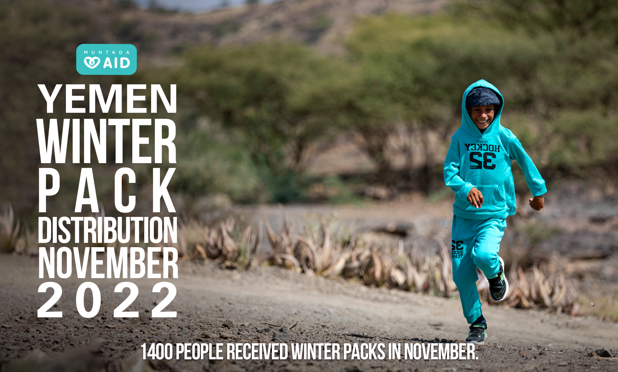 Muntada Aid Delivers Winter Packs in Yemen